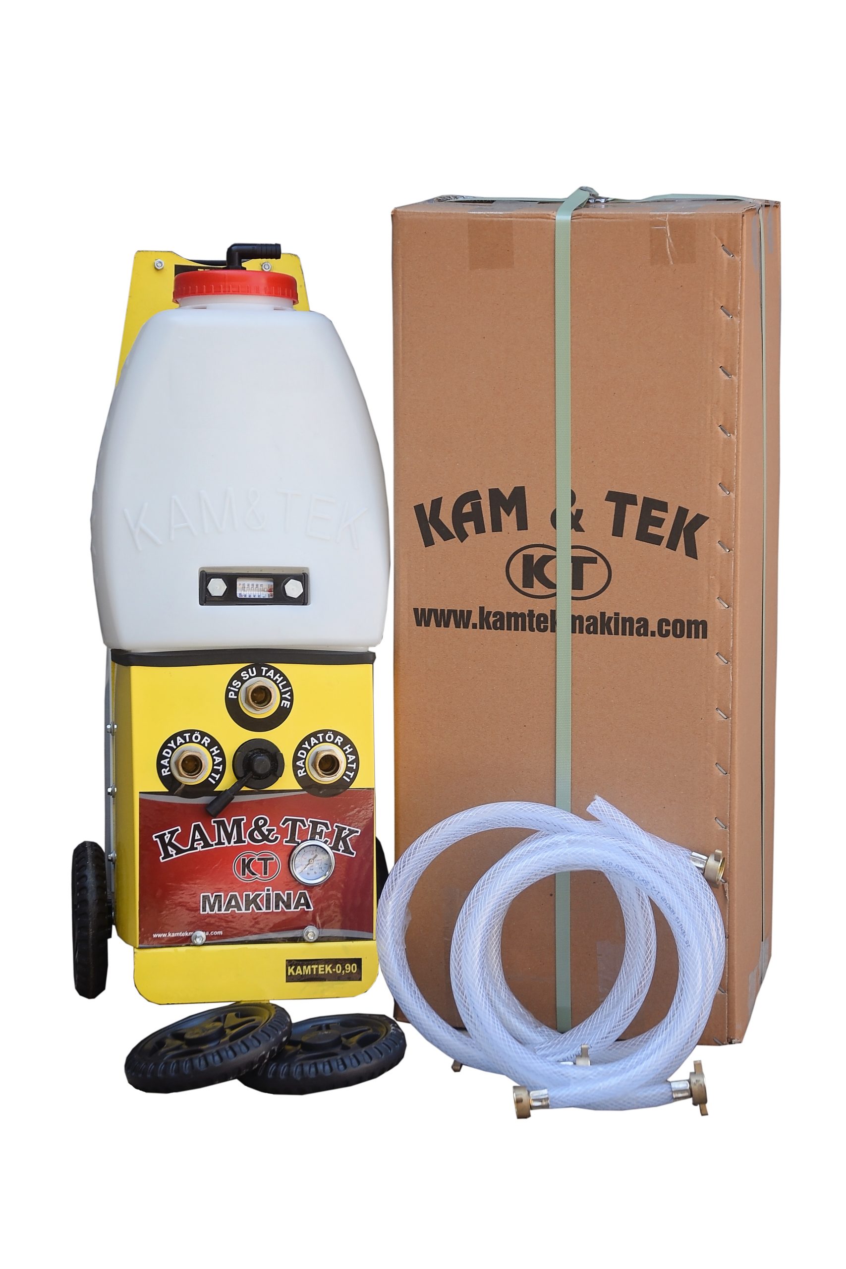 KPT-0.90 Hp Çift Yönlü Isıtıcılı - Kamtek Makina - Petek Temizleme Makinası